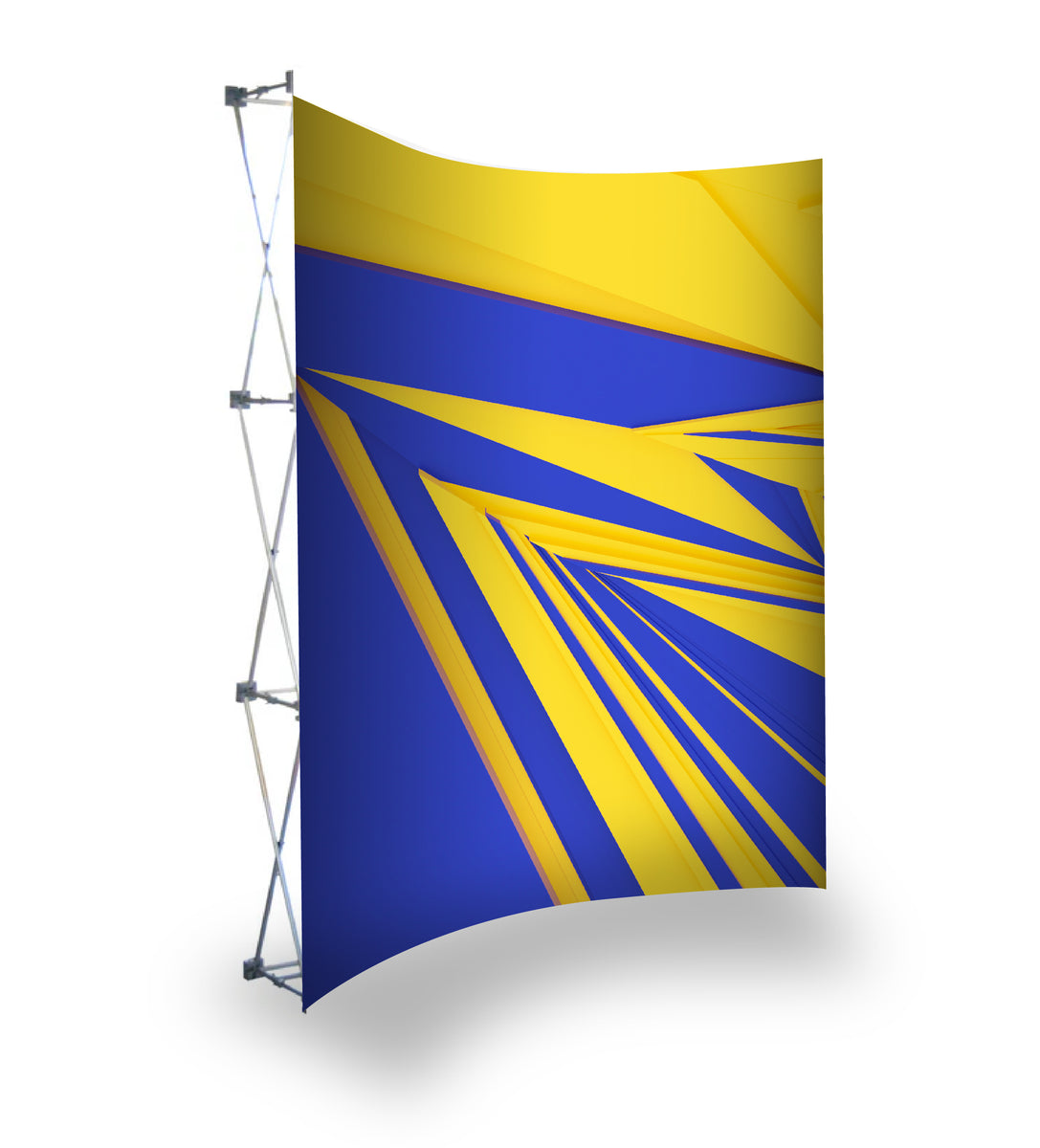 Curved Bannerwall 2.15 x 2.25m, Print Only – Just Brand