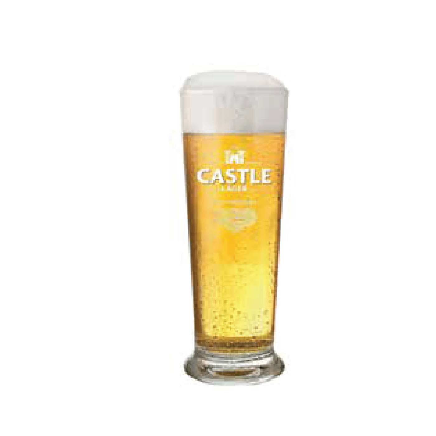 Castle Lager Beer Glass 500ML | Larger Beer Glasses | Beer Glasses ...
