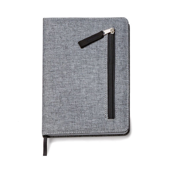 Santo Zipper Notebook | Custom Branded Notebook | Personalised Diaries ...